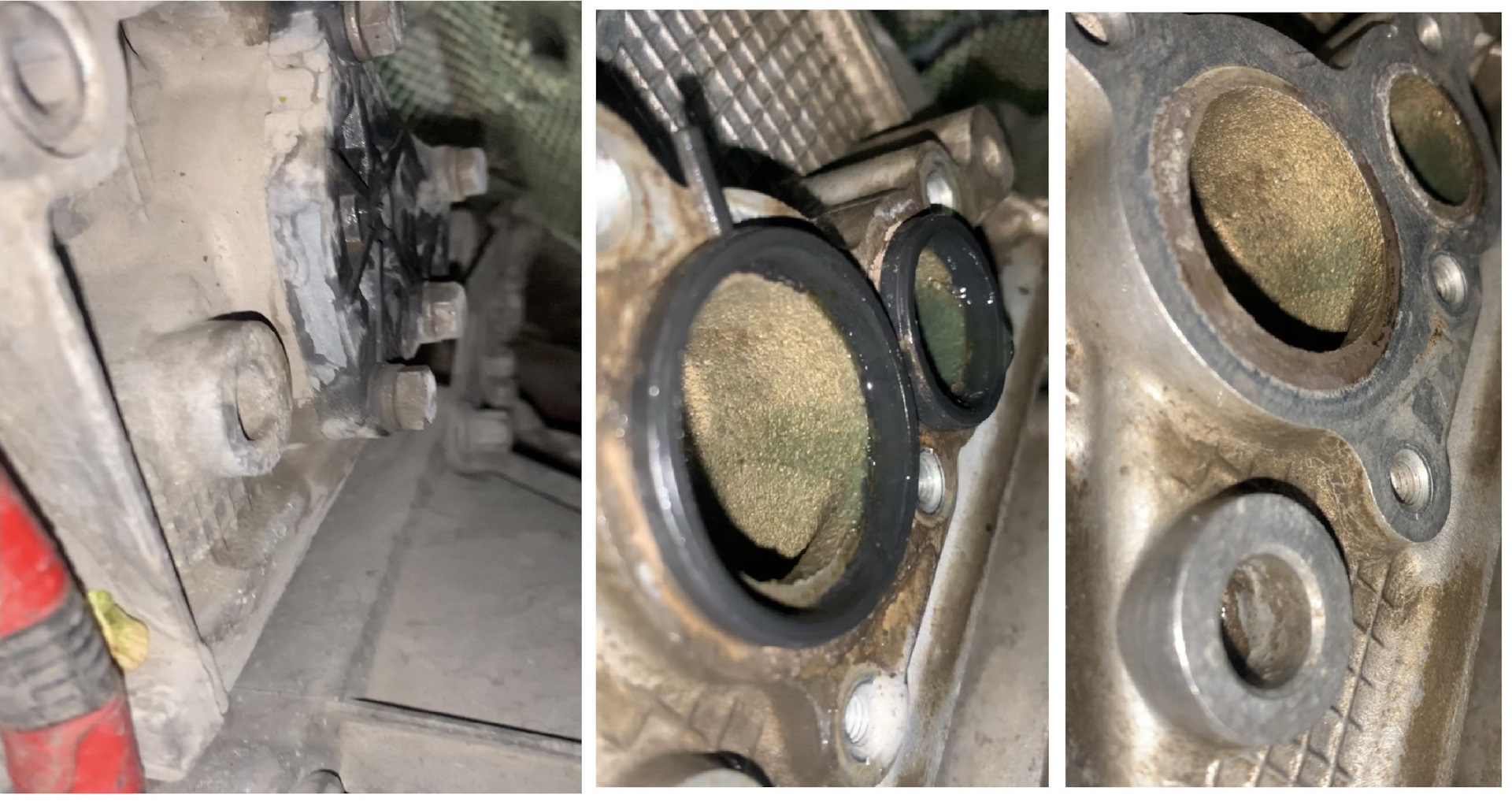 BMW 1 E87 Замена задней прокладки ОЖ блока, прокладки патрубка ОЖ ...