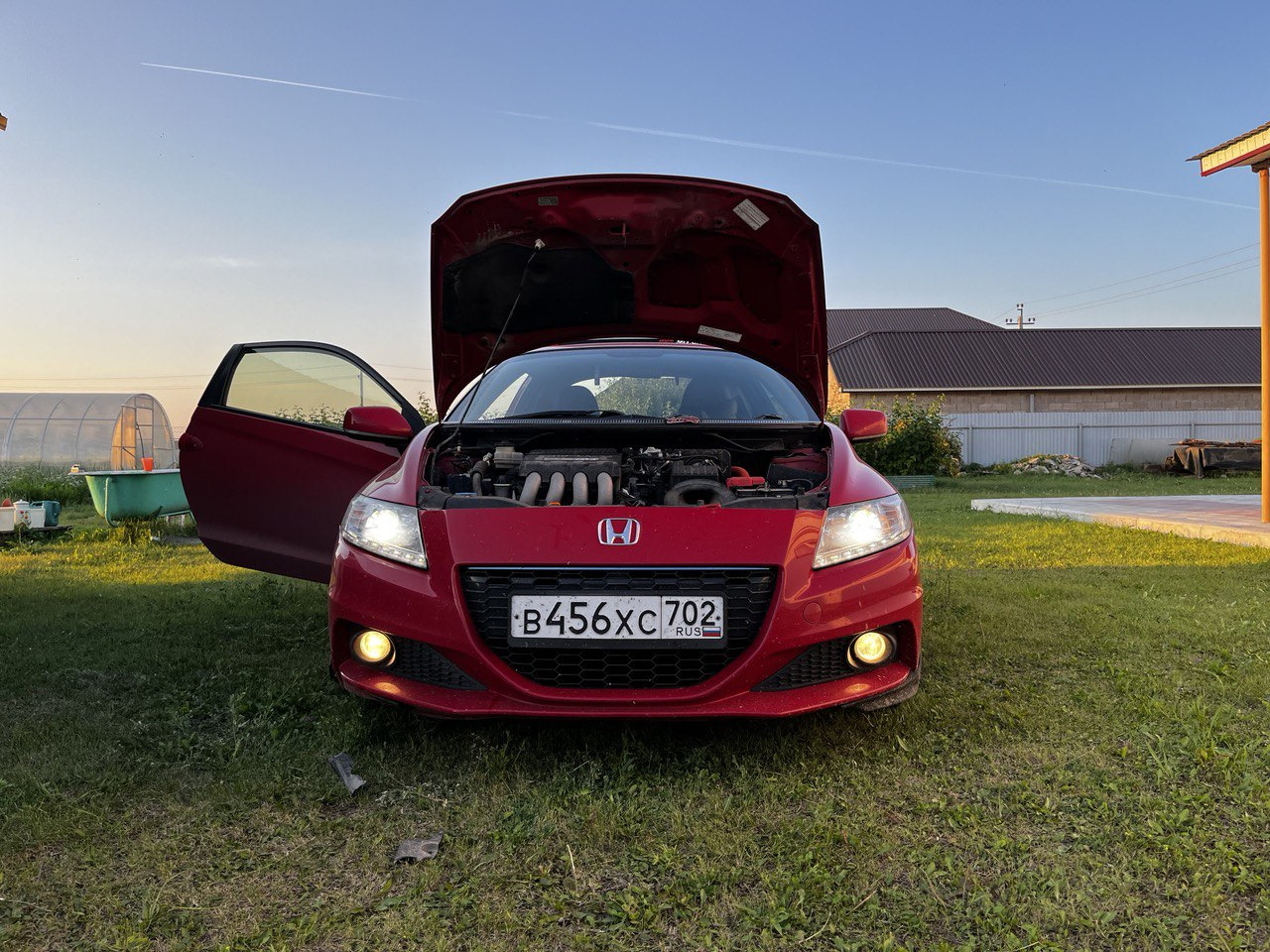 LED-ПТФ — Honda CR-Z, 1,5 л, 2014 года | тюнинг | DRIVE2