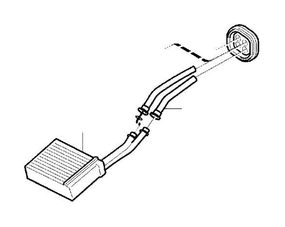 31332896 Теплообменник, отопление салона, спереди Volvo | Запчасти на ...