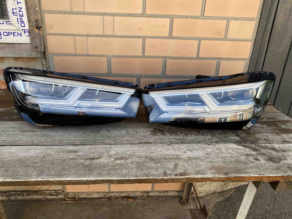 43. Подскажите пожалуйста, это full led или Matrix фары ? — Audi Q5 (2G ...