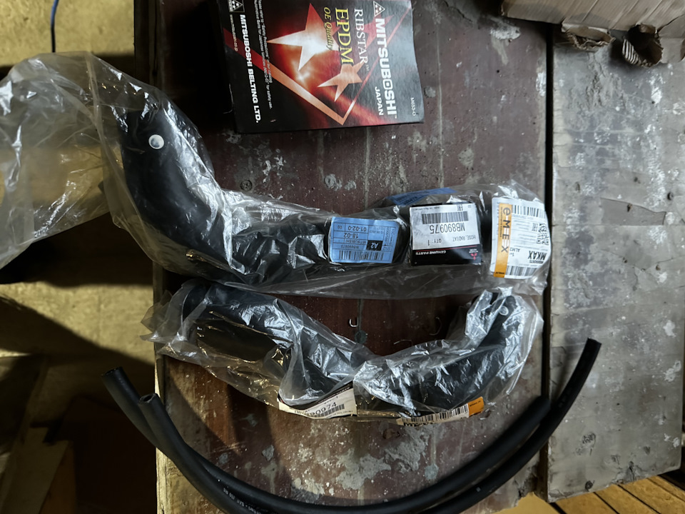 Замена радиатора печки и много чего — Mitsubishi Pajero (2G), 2,8 л ...