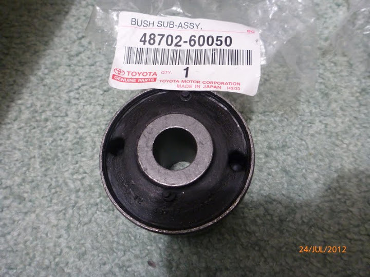 Сайлент блоки какие ? — Toyota Land Cruiser 100, 4,2 л, 2003 года ...