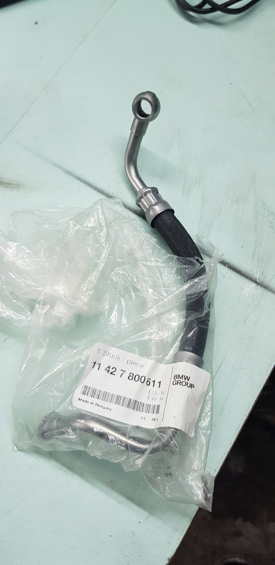 11427800611 Маслопровод BMW | Запчасти на DRIVE2