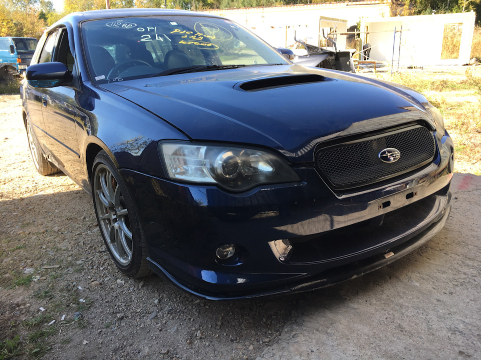 Subaru Legacy Tuned By STI 2005г., ej20x, 5AT. Цвет: 35j, В РАЗБОР ...