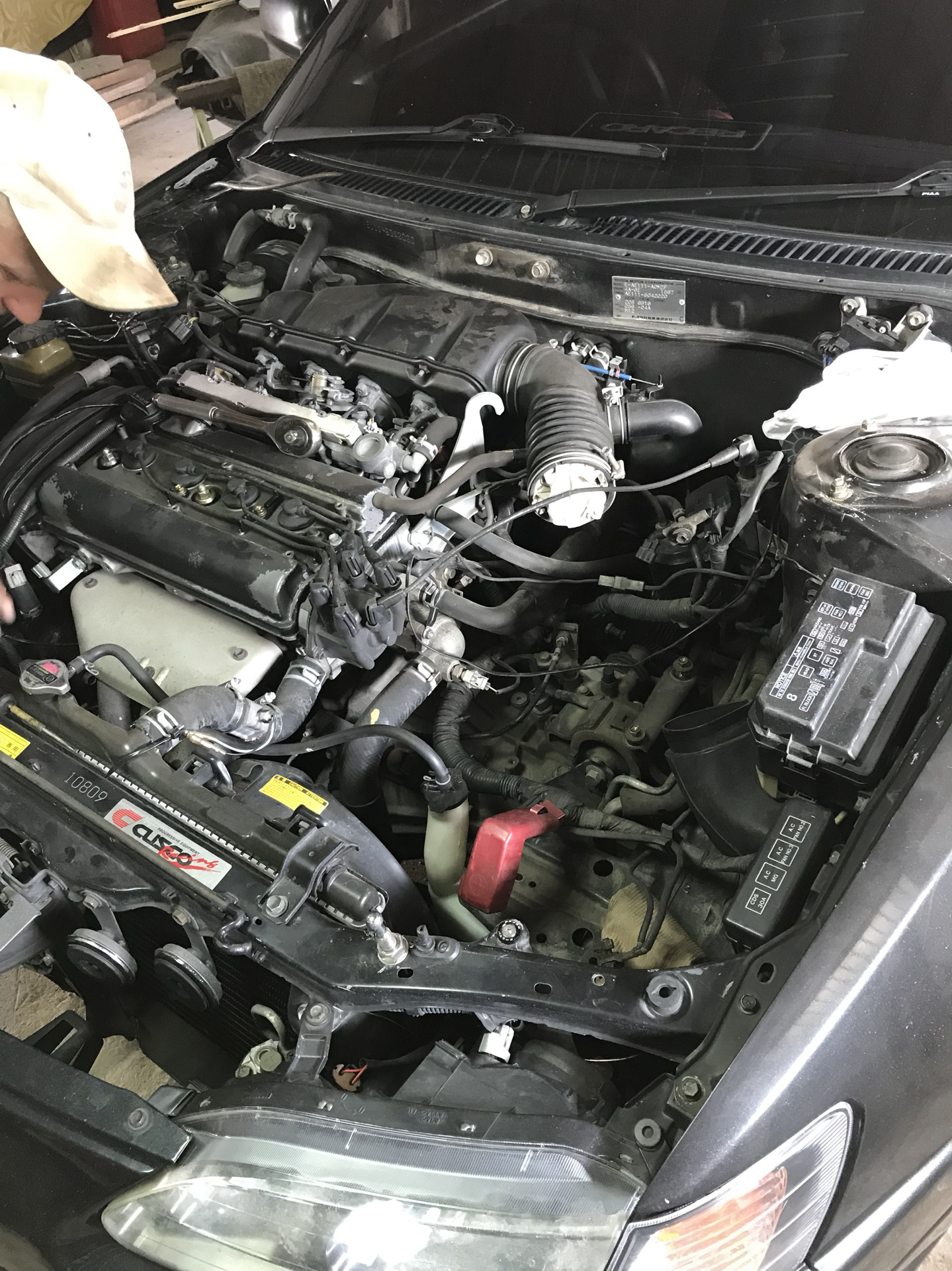 Большое ТО — Toyota Sprinter Trueno (111), 1,6 л, 1997 года | плановое ...