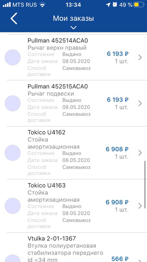 U4162 Амортизатор подвески TOKICO | Запчасти на DRIVE2