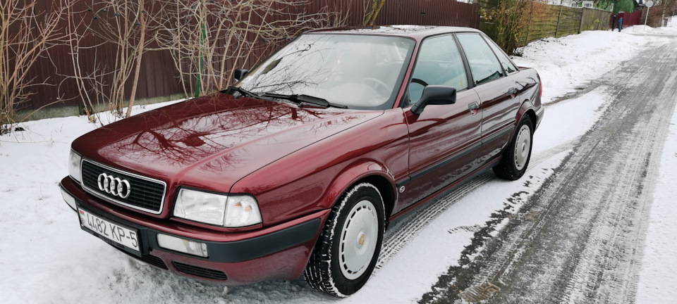 Смена имиджа — Audi 80 B4 2 л 1992 года кузовной ремонт Drive2