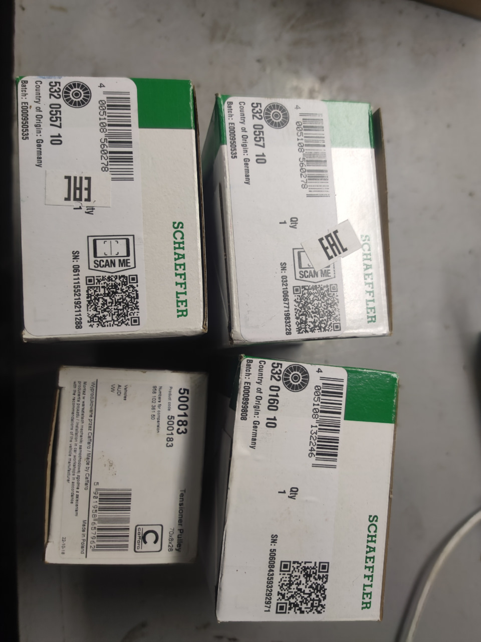 532055710 Ролик INA | Запчасти на DRIVE2