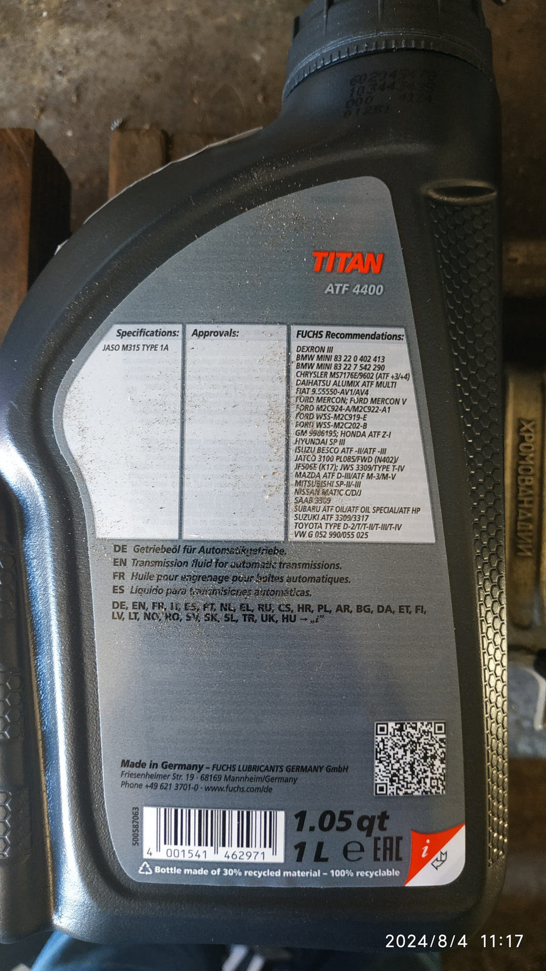 Жижа в Гур — Mitsubishi Delica (L400), 3 л, 1999 года | плановое ТО ...