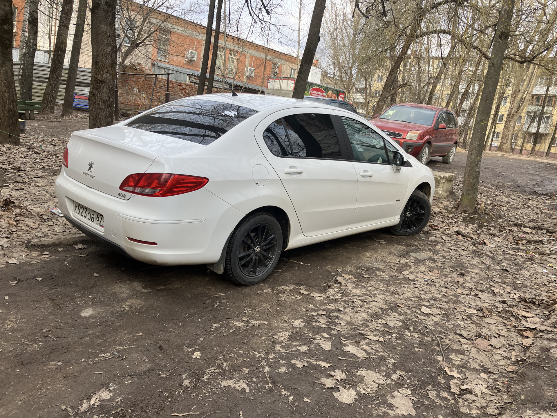 Летние колеса — Peugeot 408, 1,6 л, 2013 года | шины | DRIVE2