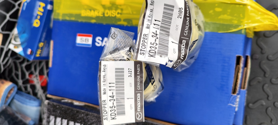 ТО 95000 — Mazda CX-5 (1G), 2,5 л, 2014 года | запчасти | DRIVE2