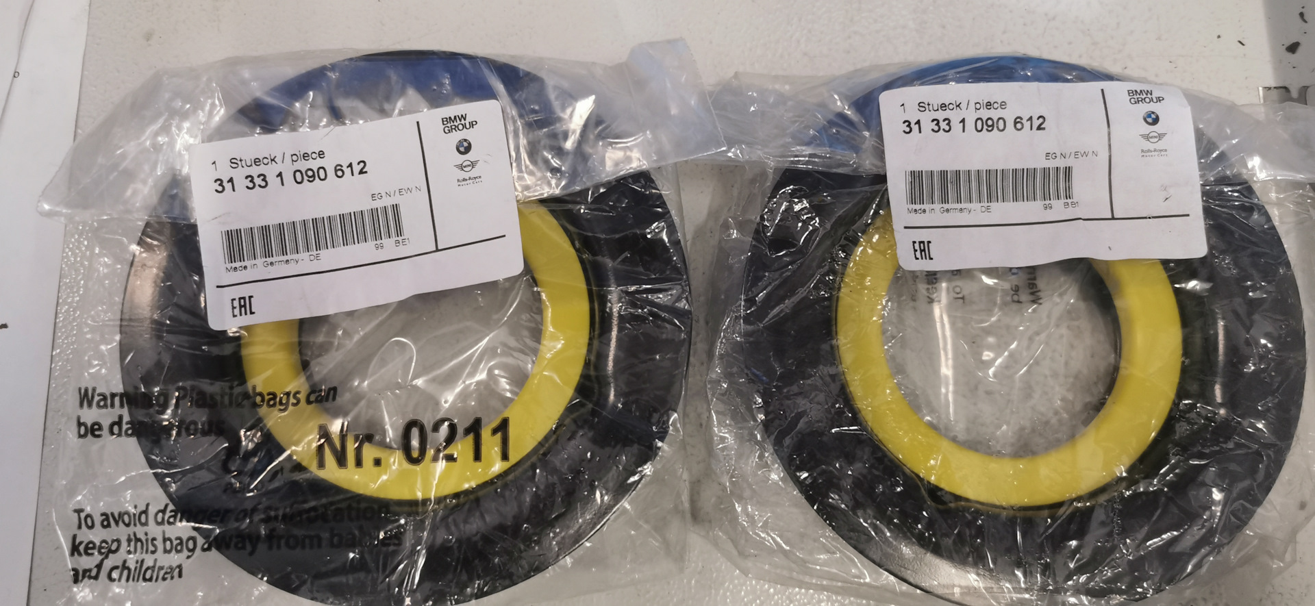 Амортизационные передние стойки — BMW X5 (E53), 3 л, 2002 года | визит ...