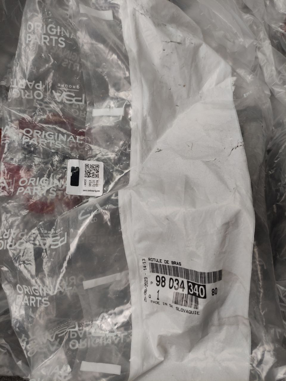 9803434080 Шарнир независимой подвески / поворотного рычага Peugeot ...