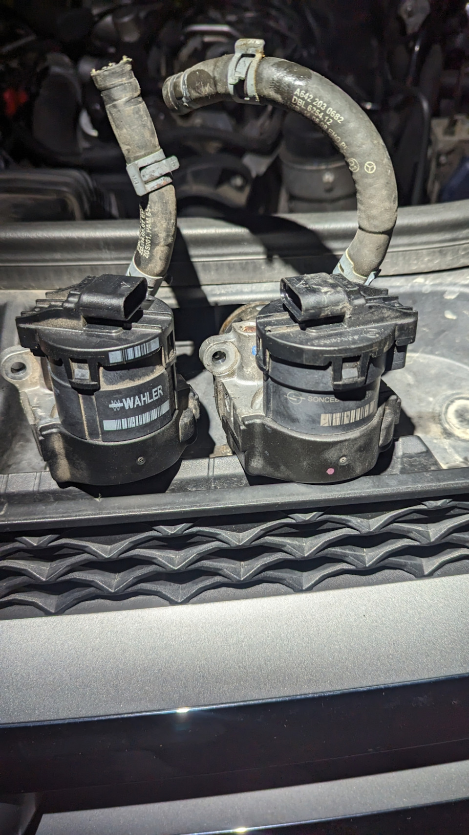 239 050. Заменил клапан ЕГР и воздушные фильтры. — Mercedes-Benz GL ...