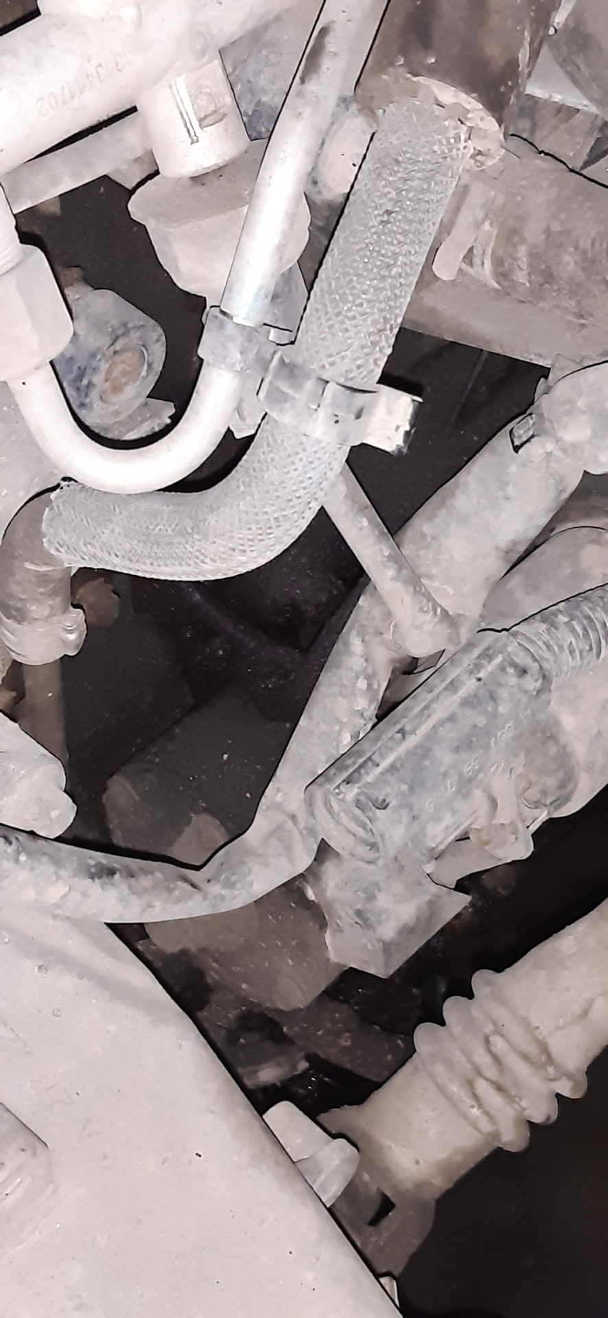 Течь масла…поиск причины — Mercedes-Benz C-Class (W204), 1,8 л, 2013 ...