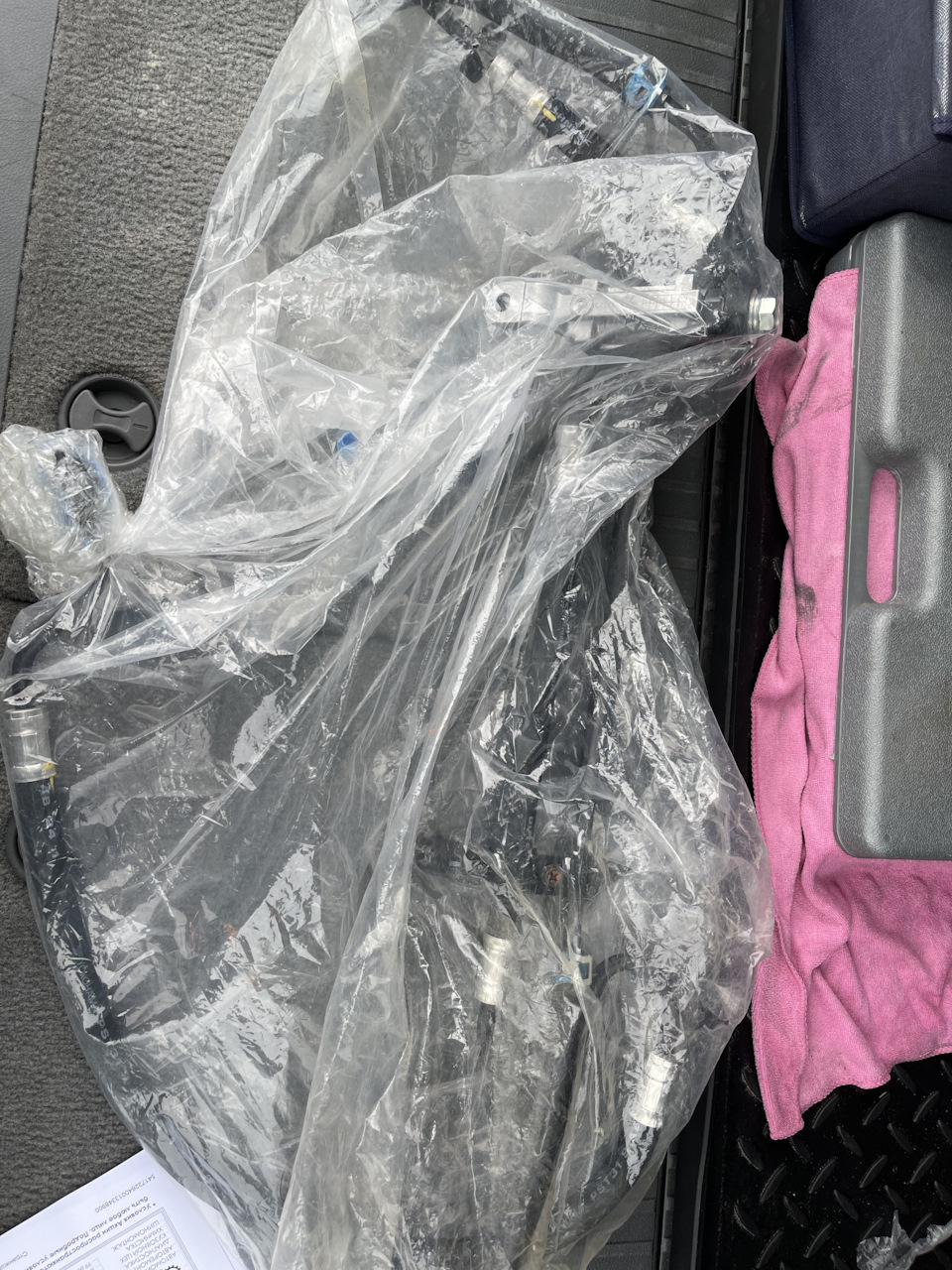 Замена шлангов ГУР — Toyota Land Cruiser 200, 4,5 л, 2012 года ...