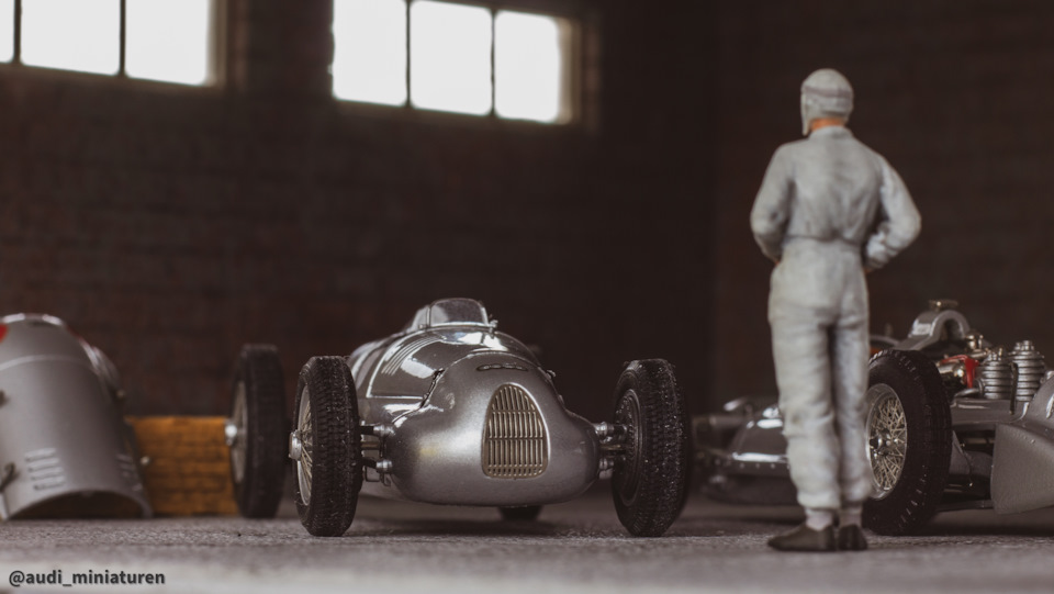 1938 Auto Union Typ C/D Bergrennwagen (Minichamps) 1:43 — DRIVE2