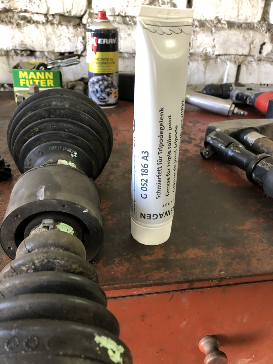 G052186A3 Смазка для трипоидного шарнира VAG | Запчасти на DRIVE2