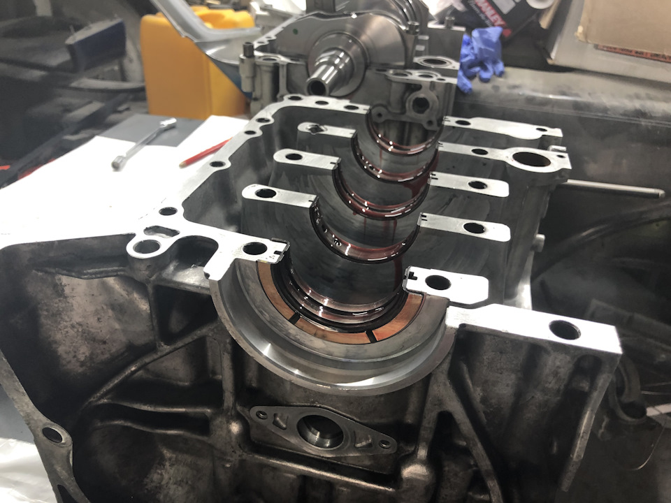 сборка двигателя ej20 часть 1 — Subaru Impreza WRX (GC/GL), 2 л, 1999 ...