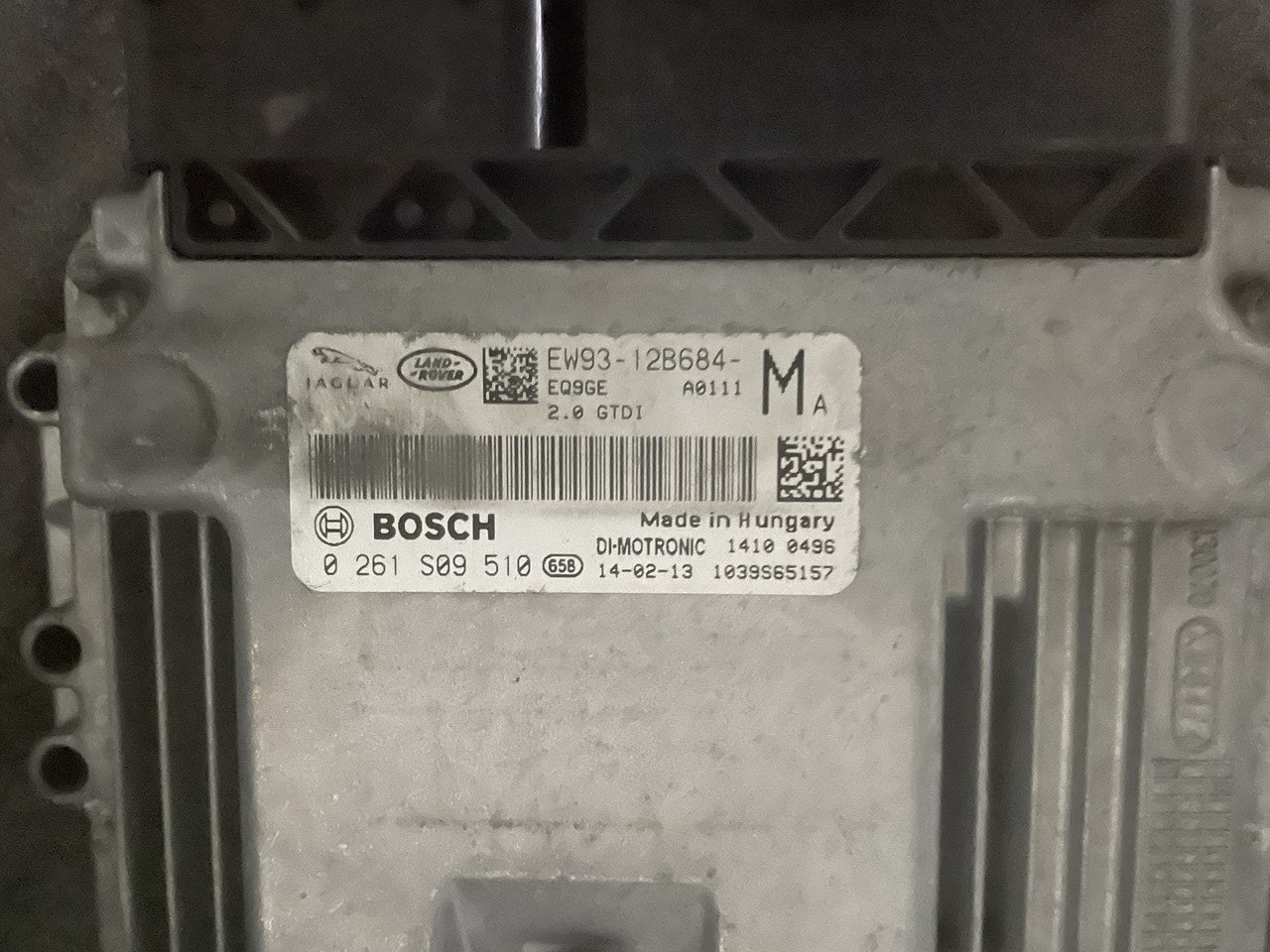 Jaguar XF2.0, 1037533234, EW93-12B684-MA, EX23-14C204-MBE, EX23-12A650 ...