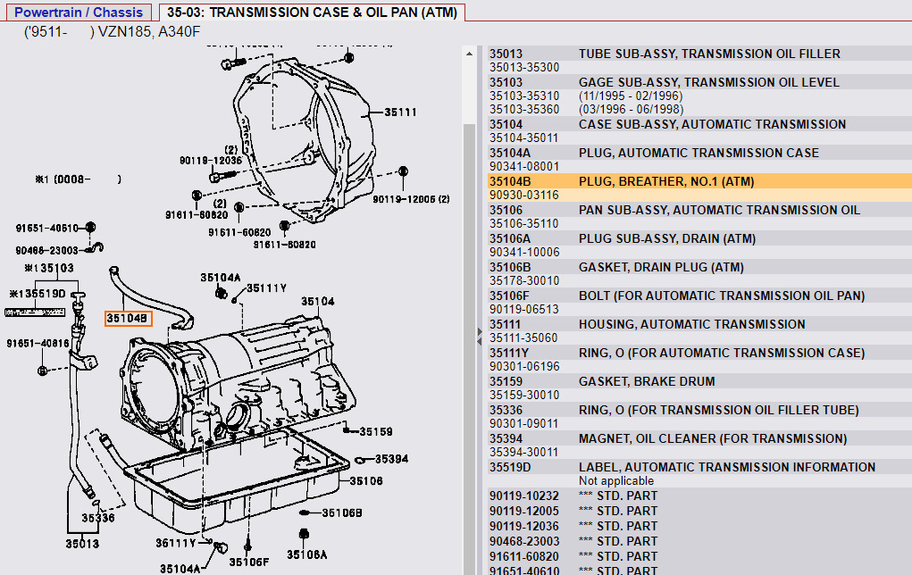 Сапуны мостов — Toyota Land Cruiser Prado 70-series, 3 л, 1995 года ...