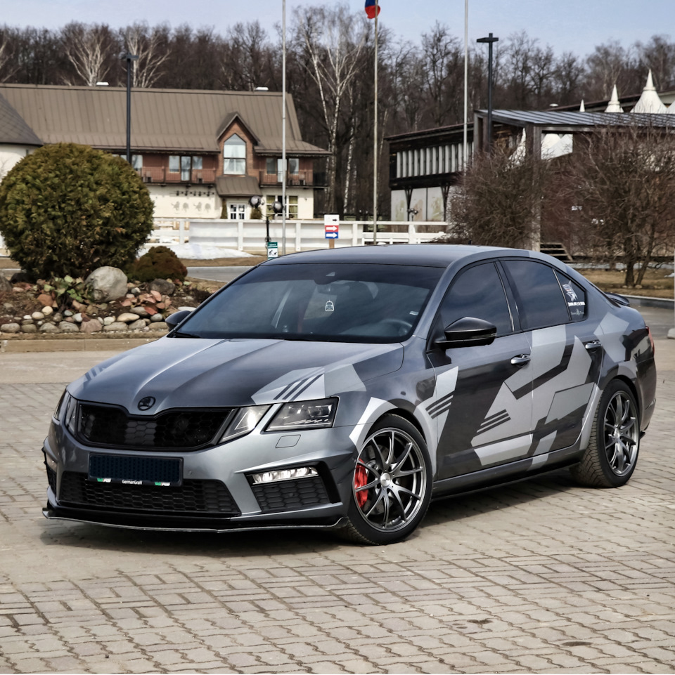 RAYS Volk Racing G25 Forged vs Enkei PF01 MAT — Зима/Лето 2021 — Skoda Octavia A7 Mk3, 1,8 л ...