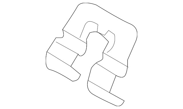 582460W000 СКОБА КРЕПЛЕНИЯ ТОРМОЗНЫХ КОЛОДОК KIA HYUNDAI | Запчасти на ...