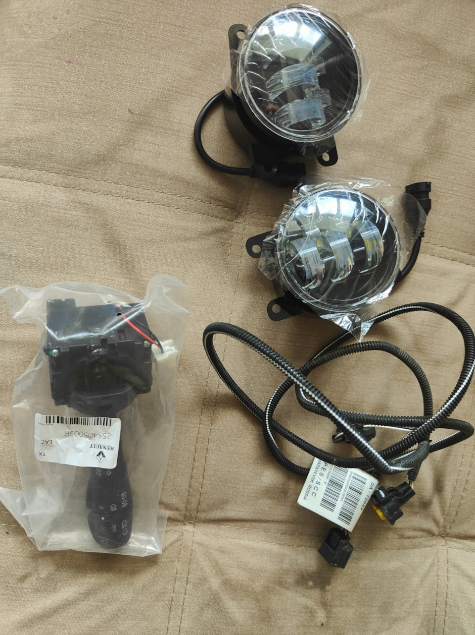 255405005R Переключатель подрулевой Замена- 255401303R. Левый RENAULT ...