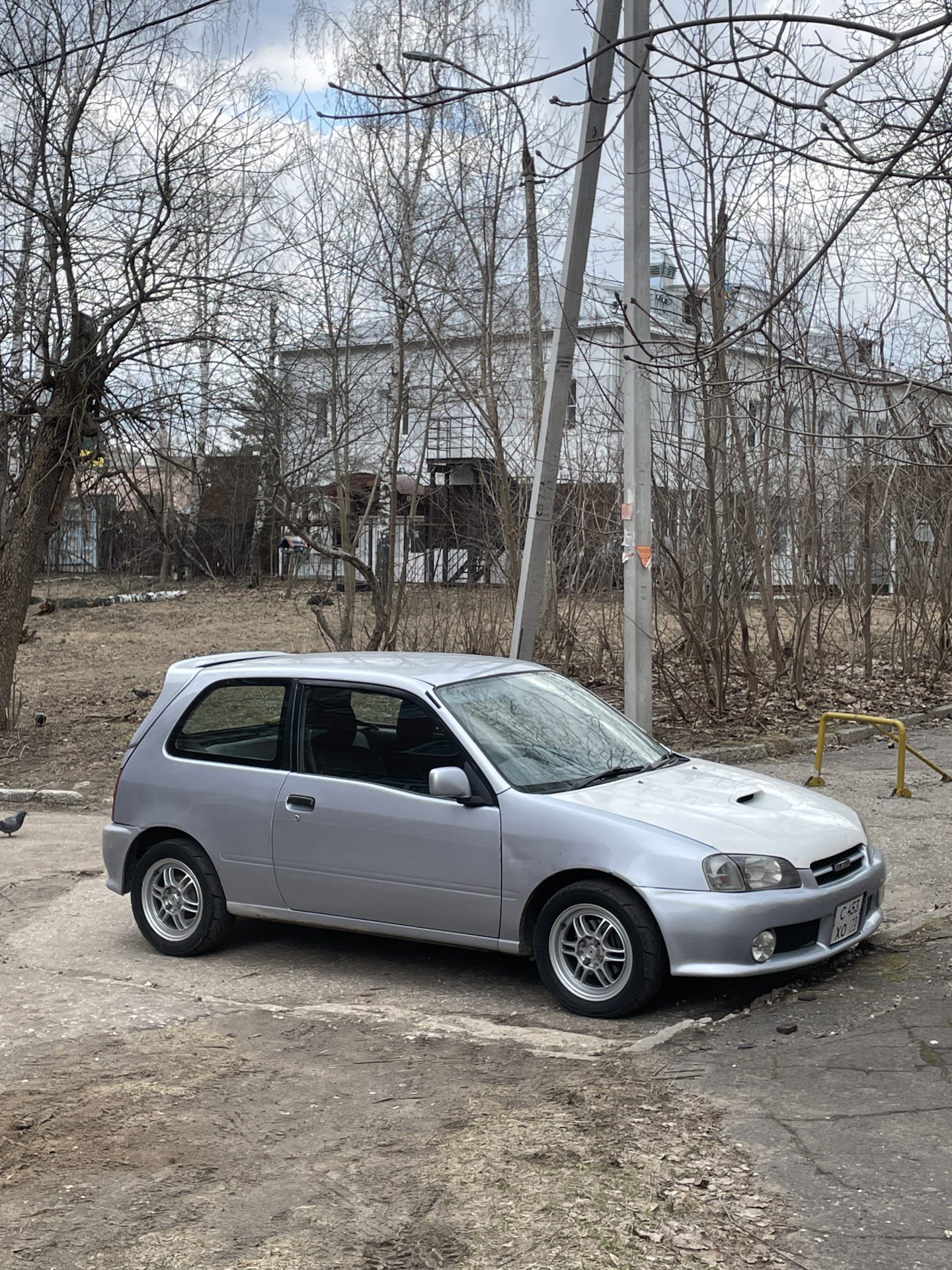 New wheels! — Toyota Starlet (90), 1,3 л, 1998 года | колёсные диски ...