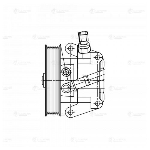 LPS1003 Насос ГУР для автомобилей Ford Focus II (05-)/C-Max (03-) 1.4i ...