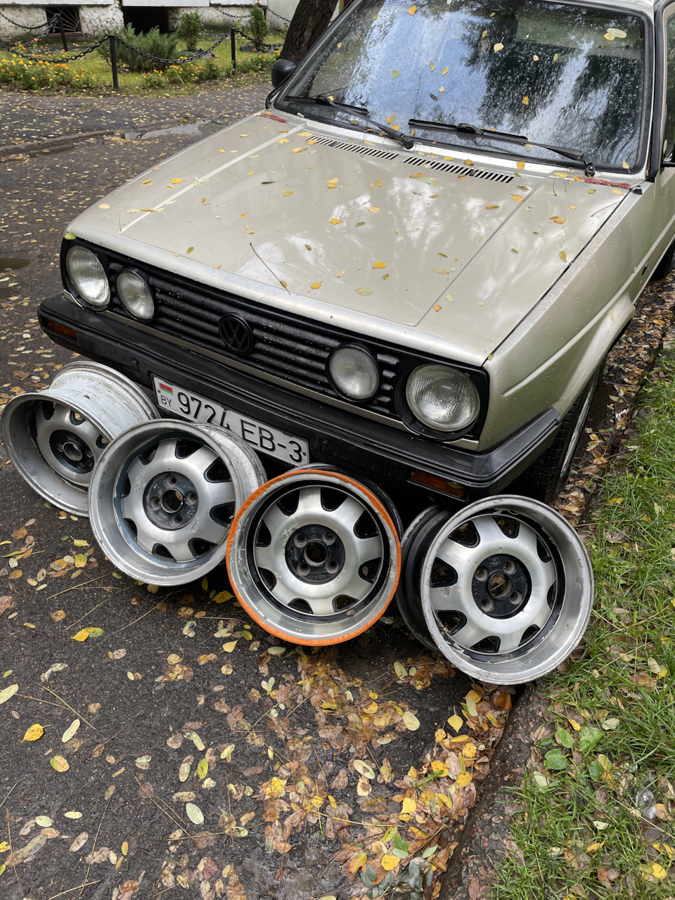 ATS CUP r15 7j et20 . Часть 1 — Volkswagen Golf Mk2, 1,6 л, 1985 года ...