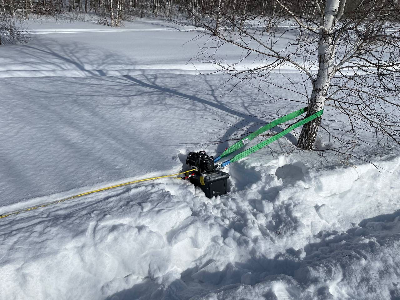 Переносная электрическая лебедка — Renault Duster (1G), 2 л, 2020 года ...