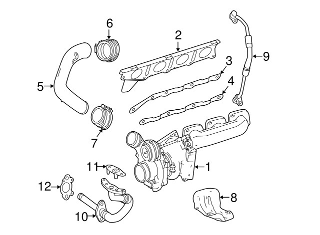 A2781810580 Прокладка трубки масляной турбины Mercedes | Запчасти на DRIVE2
