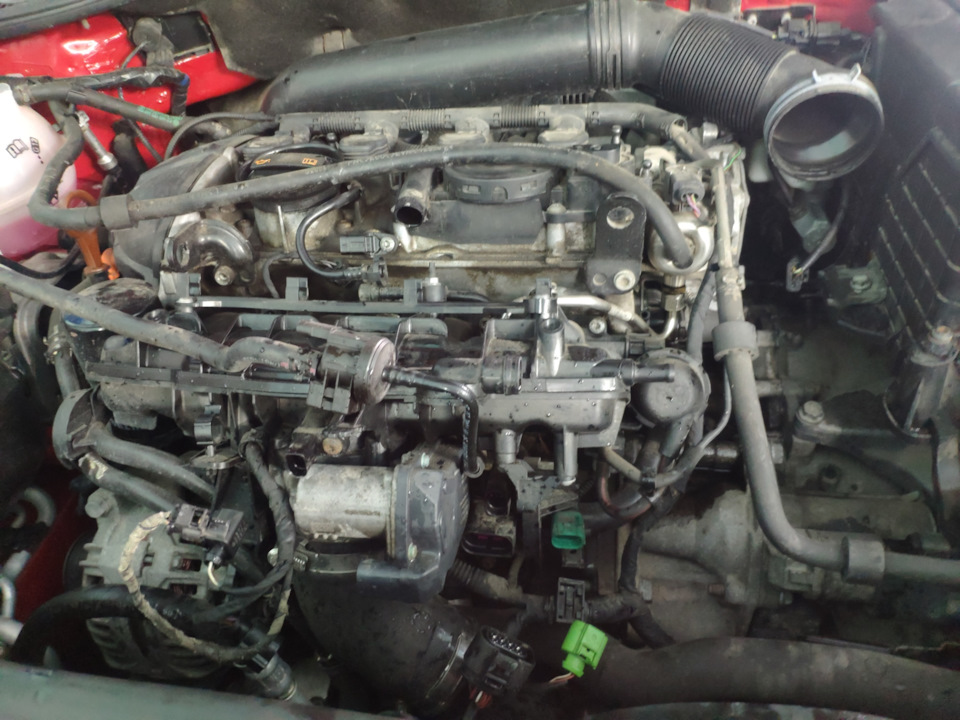 Замена помпы и установка "холодного термостата". — Skoda Octavia A5 Mk2 ...