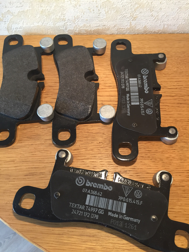 95835293900 КОМПЛЕКТ ТОРМОЗНЫХ КОЛОДОК VAG | Запчасти на DRIVE2