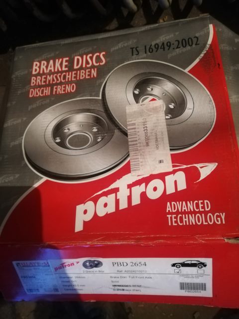 A2024210212 Тормозной диск MERCEDES | Запчасти на DRIVE2