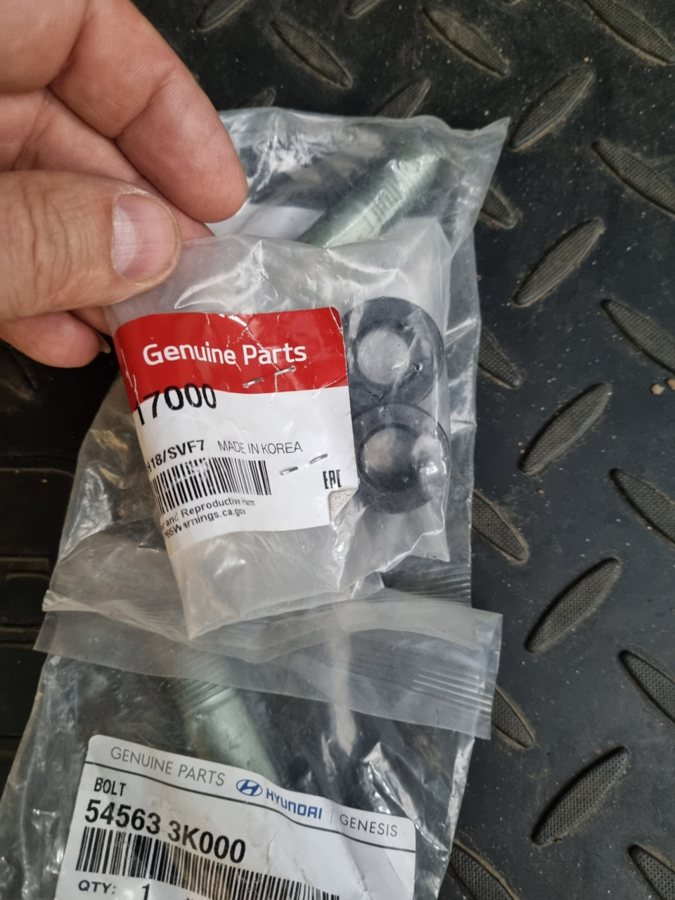 545633K000 БОЛТ М12 KIA HYUNDAI | Запчасти на DRIVE2