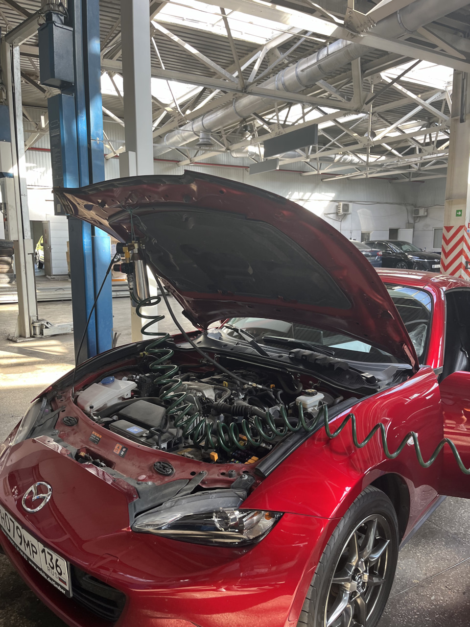 Промывка форуснок пробег 53000 км — Mazda MX-5 (ND), 1,5 л, 2017 года | визит на сервис | DRIVE2