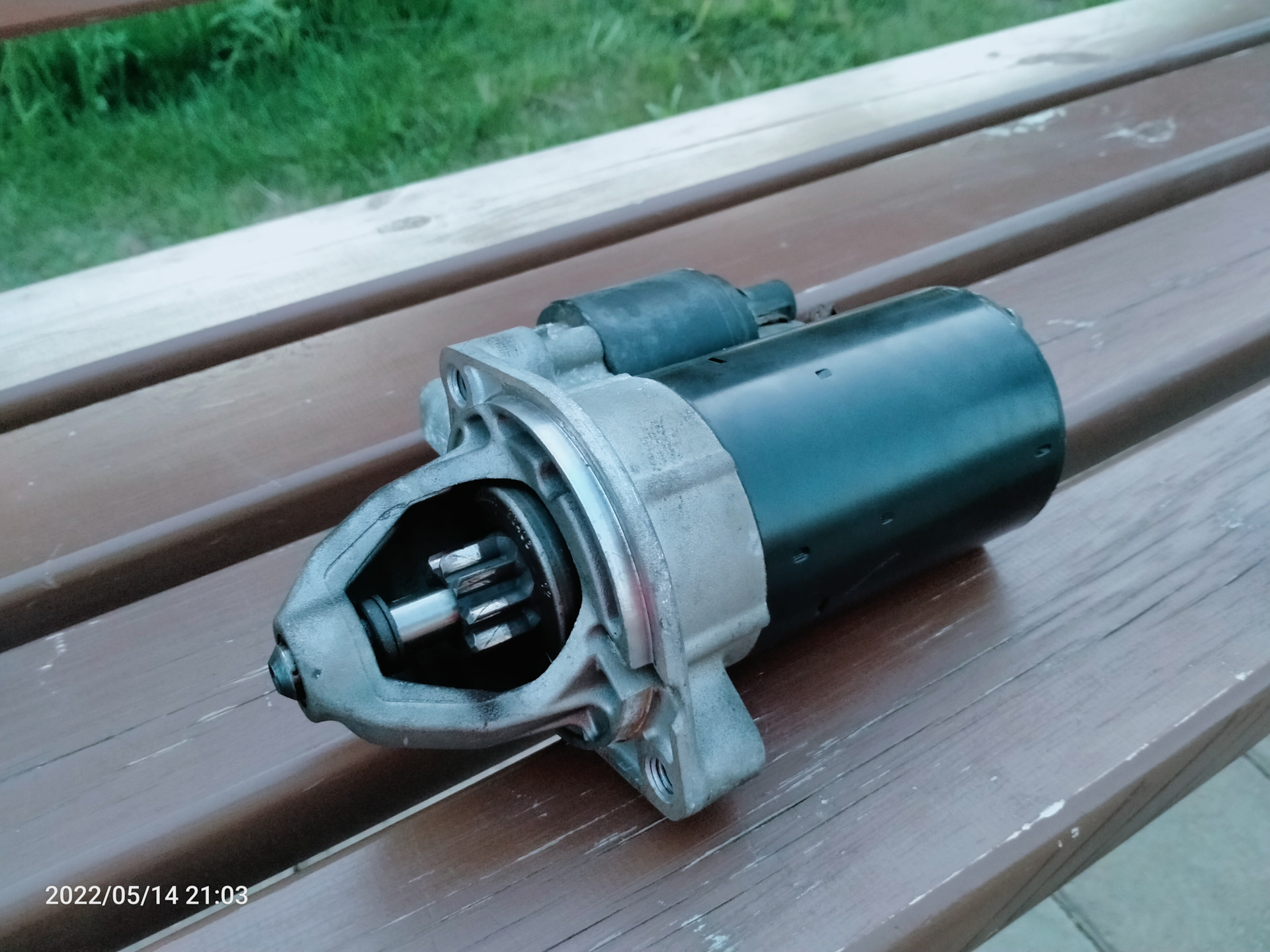 Замена стартера М111 — Mercedes-Benz E-Class (W210), 2 л, 1996 года ...