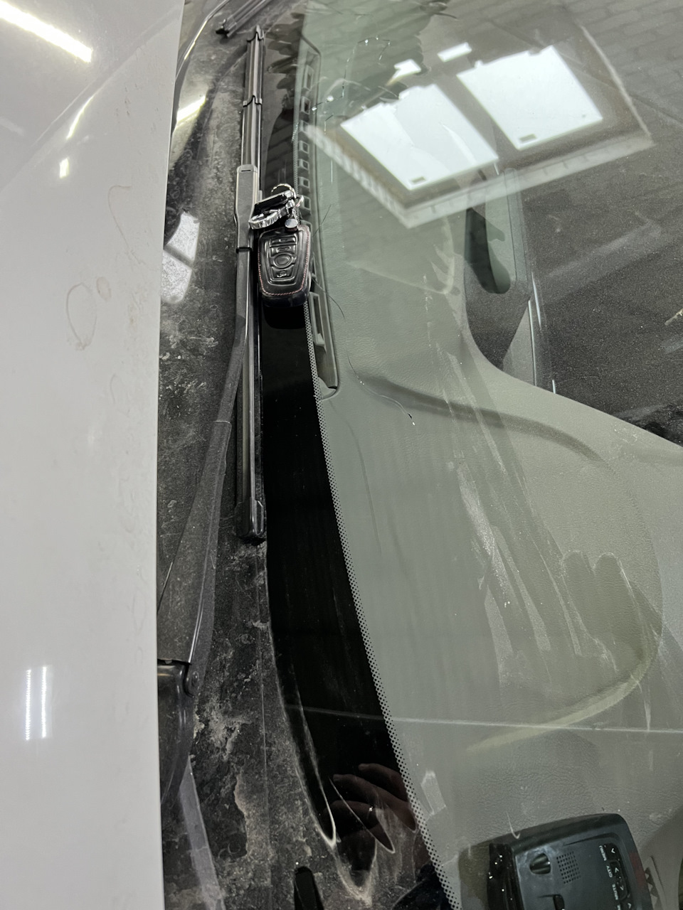 Лобовое стекло — BMW 3 series (F30), 2 л, 2013 года | поломка | DRIVE2