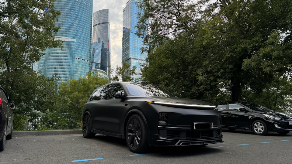 Li Auto Li L9 1.5 гибридный 2023 | Black Samurai на DRIVE2