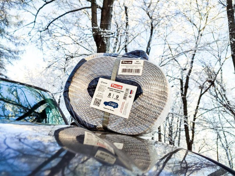 Динамическая стропа 8 т 9 м серии "Туризм", Tplus — Tplus на DRIVE2