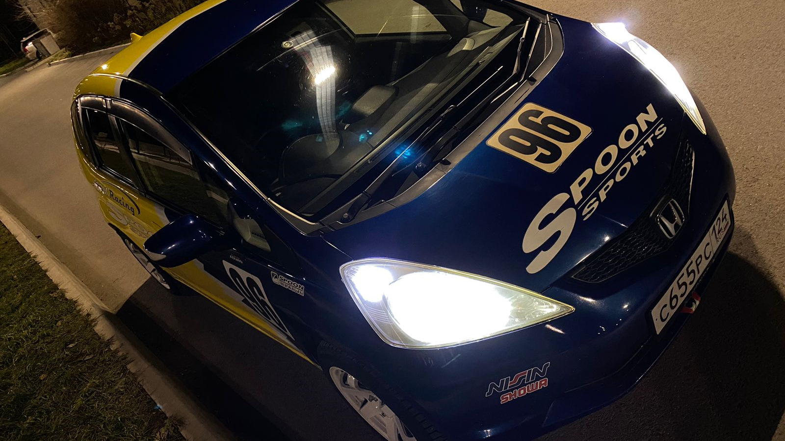 Honda Fit (2G) 1.3 бензиновый 2008 | Spoon на DRIVE2