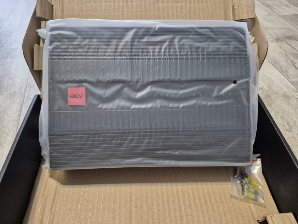 Новый усилитель ACV VX 4.60 — Mitsubishi Cedia, 1,5 л, 2001 года | автозвук | DRIVE2