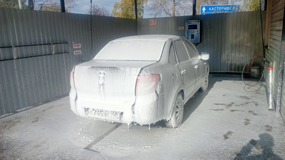 Обработка днища — Lada Гранта (1G), 1,6 л, 2012 года | просто так | DRIVE2