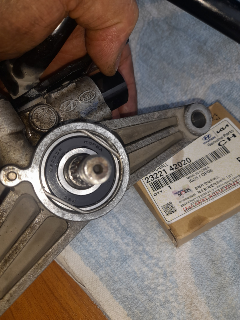 2322142020 ШАРИКОВЫЙ ПОДШИПНИК D=35ММ KIA HYUNDAI | Запчасти на DRIVE2