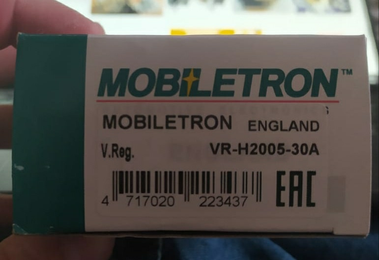 VRH200530A Регулятор генератора MOBILETRON | Запчасти на DRIVE2