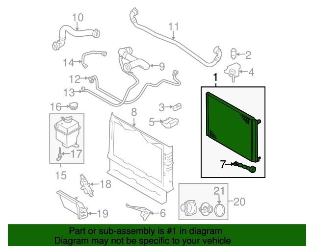 PCC000850 Радиатор Jaguar Land Rover | Запчасти на DRIVE2
