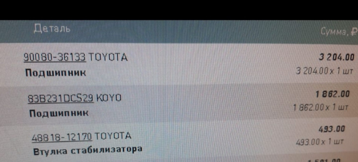 9008036133 Подшипник ступицы TOYOTA LEXUS | Запчасти на DRIVE2