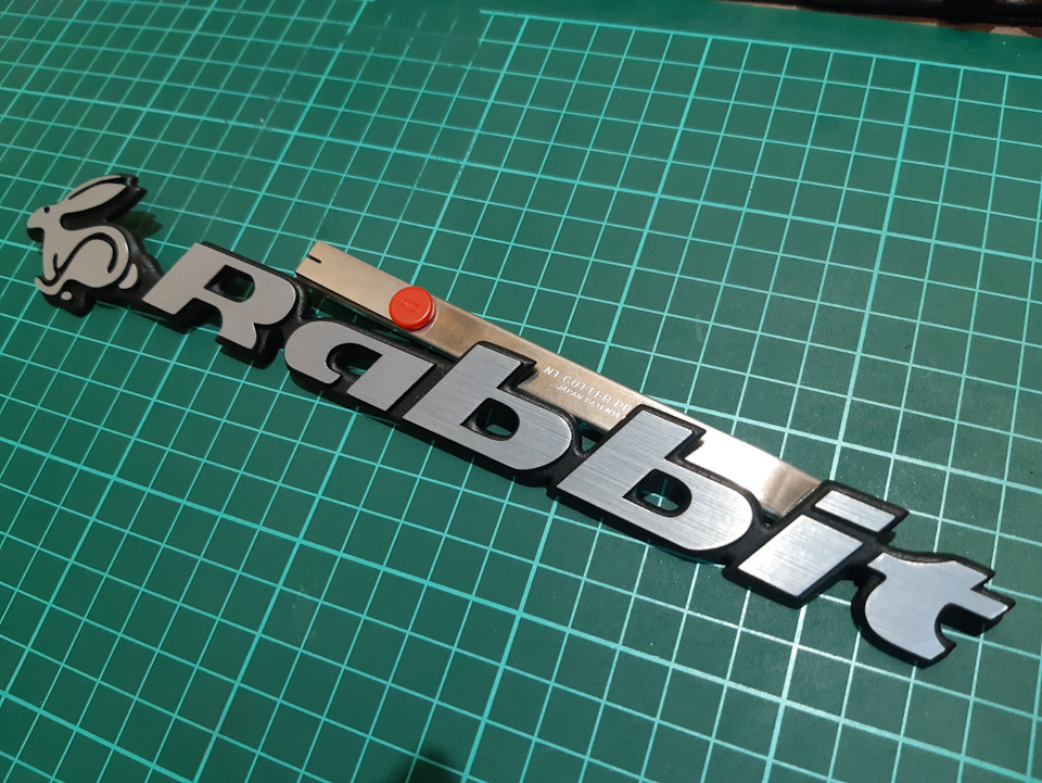 Rabbit emblem golf mk2 — DRIVE2